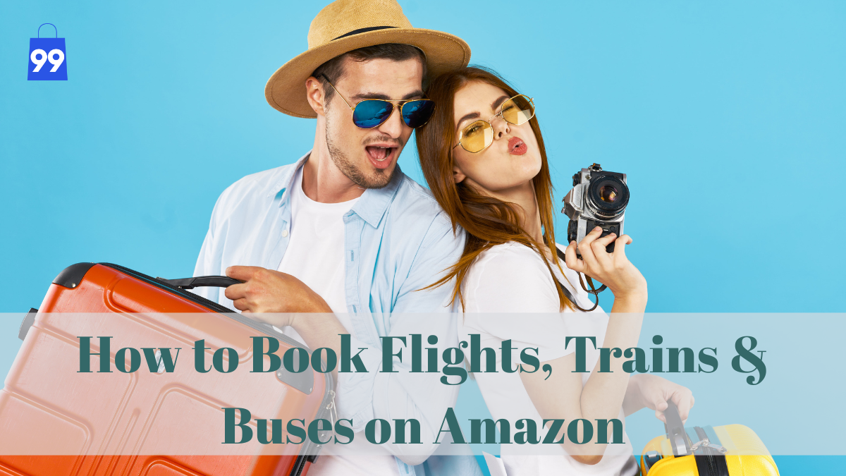 How to Book Flights, Trains & Buses on Amazon